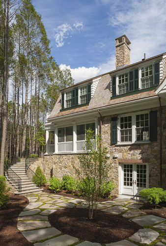 Weston Stone Gambrel Cottage | Whitla Brothers Builders, Inc.